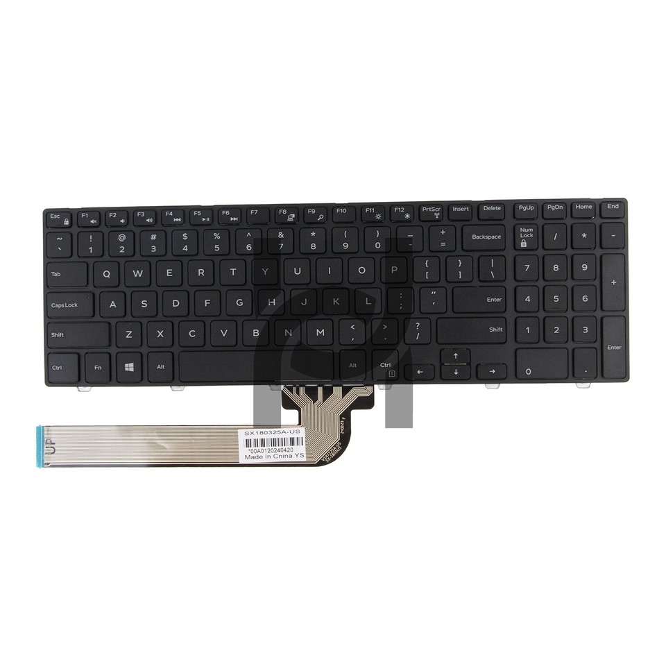 US Keyboard Non-Backlit for Dell Inspiron 5748 5749 5755 5758 5759 7557 ...