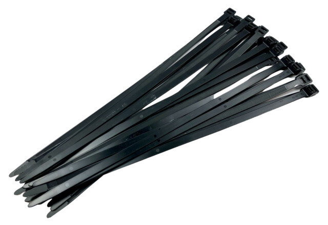 Hellermann Tyton 20 in Heavy Duty Cable Tie - Pack of 25 (T250R0X2) for ...