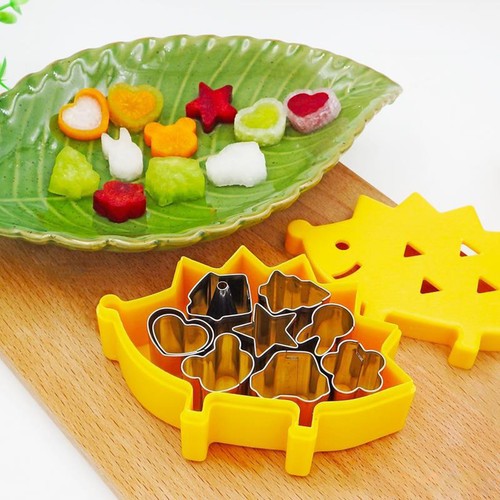 10 Pcs Cookie Cutters Food Grade Diy Dishwasher Oven Safe Fruit Cutter ...