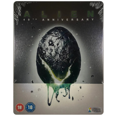 Alien - 40th Anniversary (4K Uhd) (SteelBook) [Blu-Ray Nuovo] | eBay