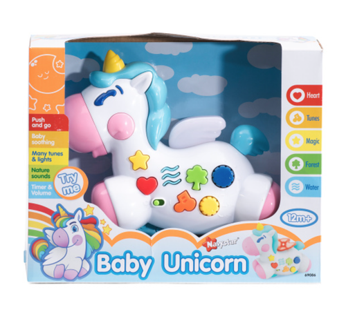 NAVYSTAR Baby Unicorn Musical Toy | eBay