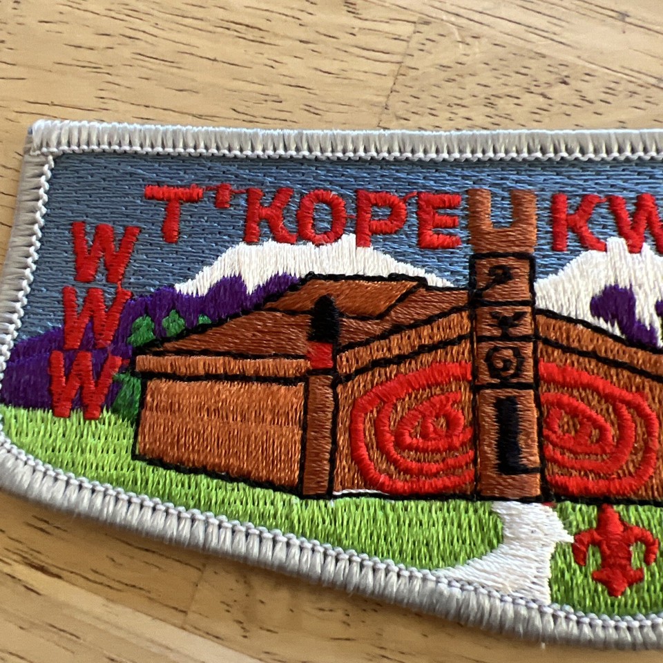BSA Order of the Arrow OA Flap Lodge 502 T Kope Kwiskwis Patch | eBay