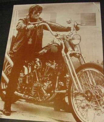 WILD ANGELS MOTORCYCLE 1966 MOVIE PRINT vintage panhead PETER FONDA 60S ...