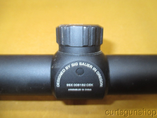 Sig Buckmasters 3-9 x 50mm 1 Inch Rifle Scope | eBay