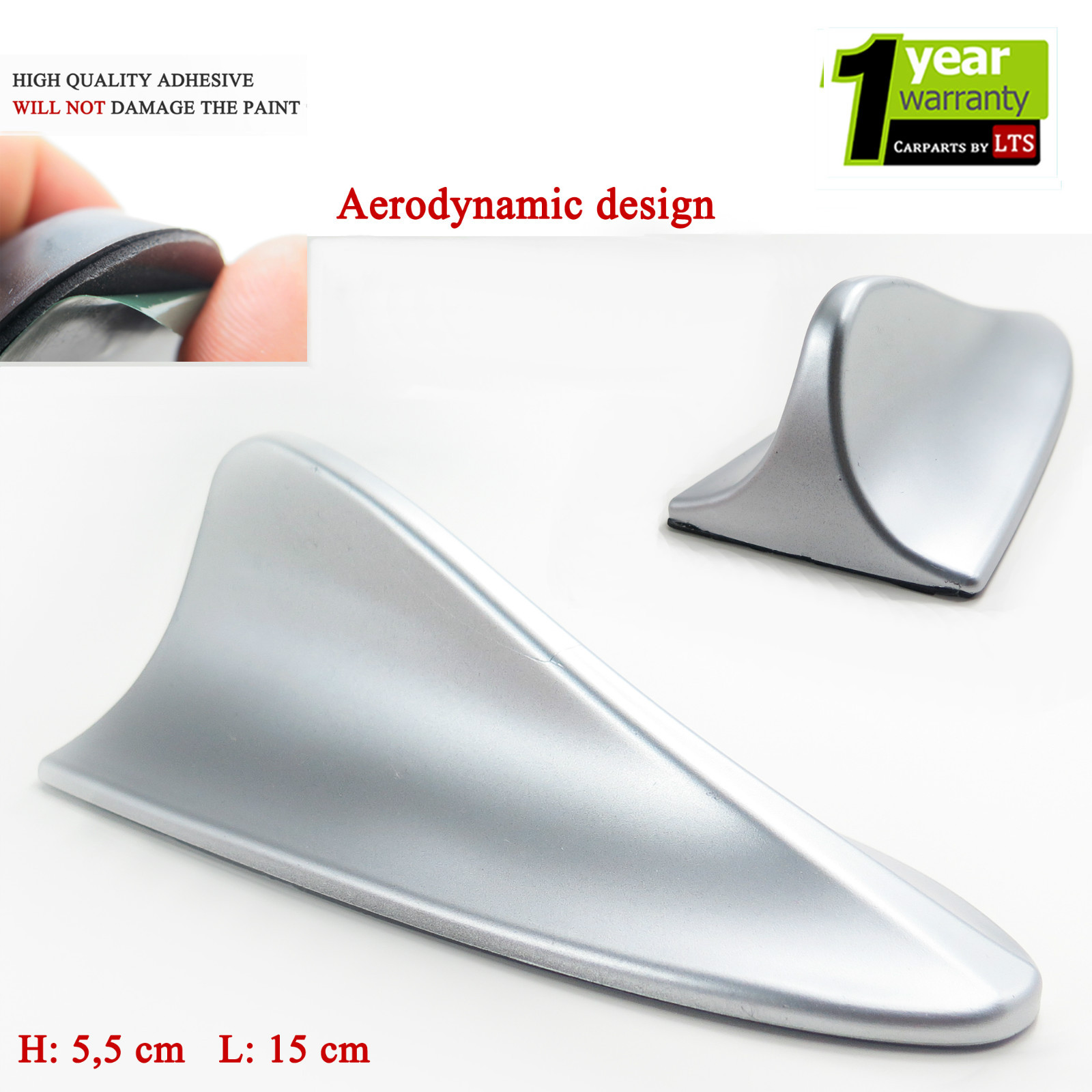 GRAY SHARK FIN DUMMY IMITATION REPLICA AERIAL BMW 1 SERIES COUPE | eBay