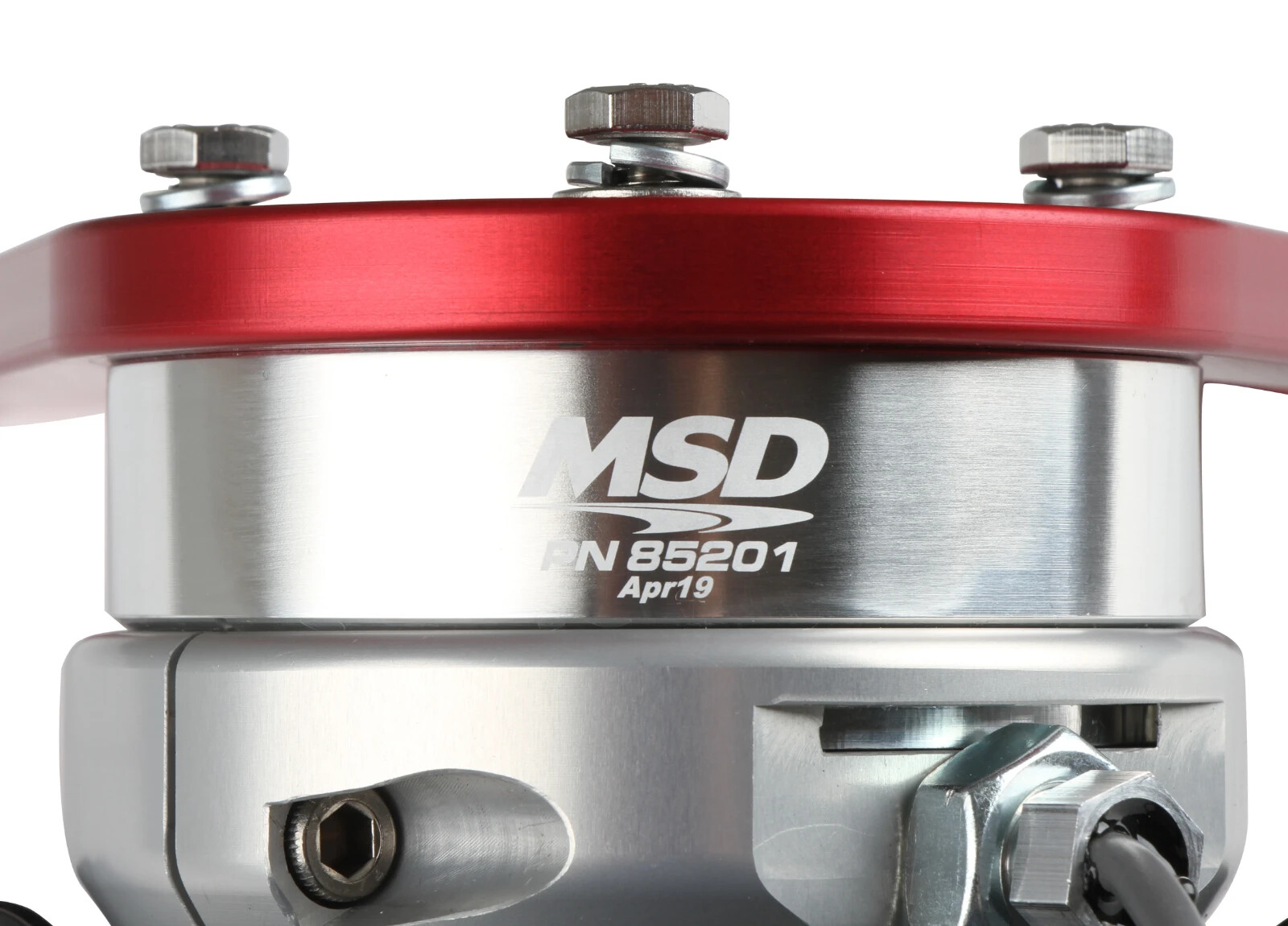 MSD Front Drive Distributor with Adjustable Cam Sync For Chevy Big ...