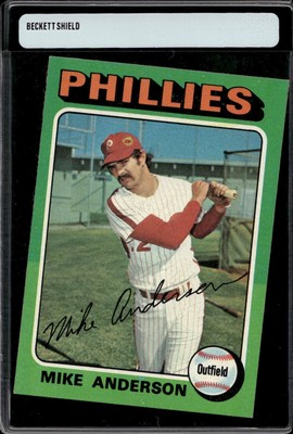 1975 Topps #118 Mike Anderson | eBay