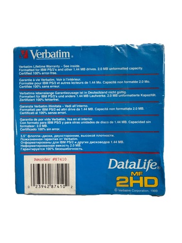 Floppy disks 10 pack Verbatim, Never opened box in plastic | eBay