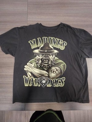 MARINES BULLDOG WAR DOGS SEMPER FI NEVER RETREAT NEVER SURRENDER T ...
