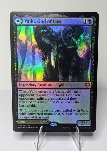 Valki, God of Lies /Tibalt, Cosmic Impostor Near Mint, Kaldheim Foil | eBay
