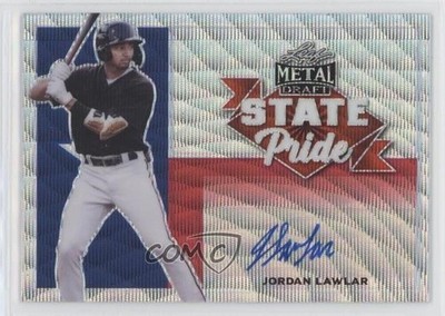 2021 Leaf Metal Draft State Pride Silver Wave Jordan Lawlar #SP-JL1 ...