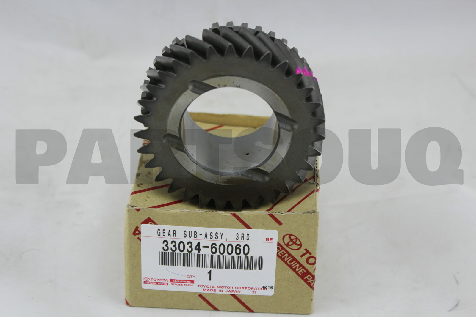 3303460060 Genuine Toyota GEAR, 3RD 33034-60060 | eBay