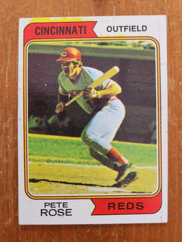 1974 TOPPS #300 PETE ROSE REDS | eBay