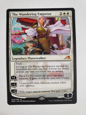 The Wandering Emperor - Kamigawa: Neon Dynasty - Near Mint - MTG | eBay