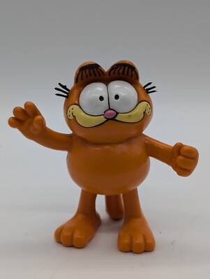 Rare 80s Garfield Standing Figure 4" Good Condition West Germany | eBay