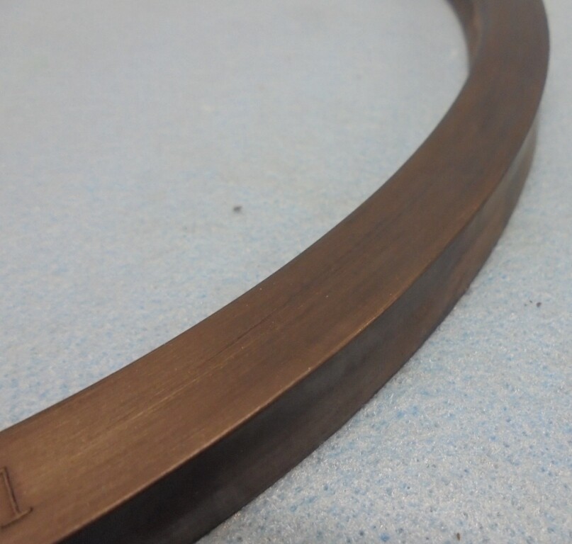 POLY-PAK BEVELED SEAL 50010000, 10" ID, 11" OD, 7/16" CROSS SECTION, 1/ ...