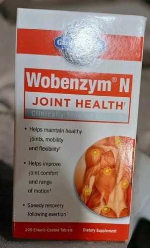 Garden of Life Wobenzym N Healthy Inflammation Joint Support 200 ...