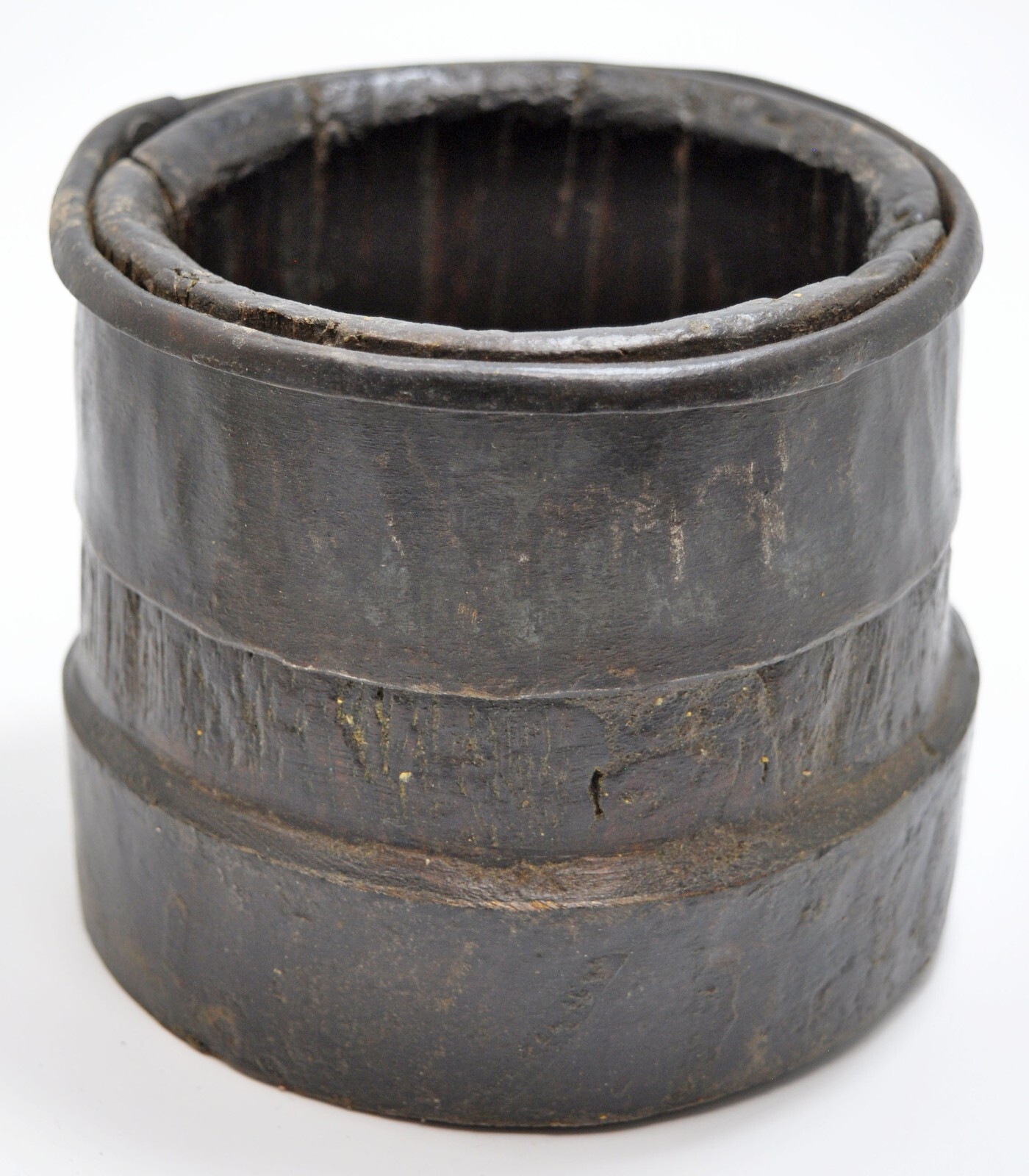 Antique Wooden Grain Measurement Paili Pot Original Old Hand Carved | eBay