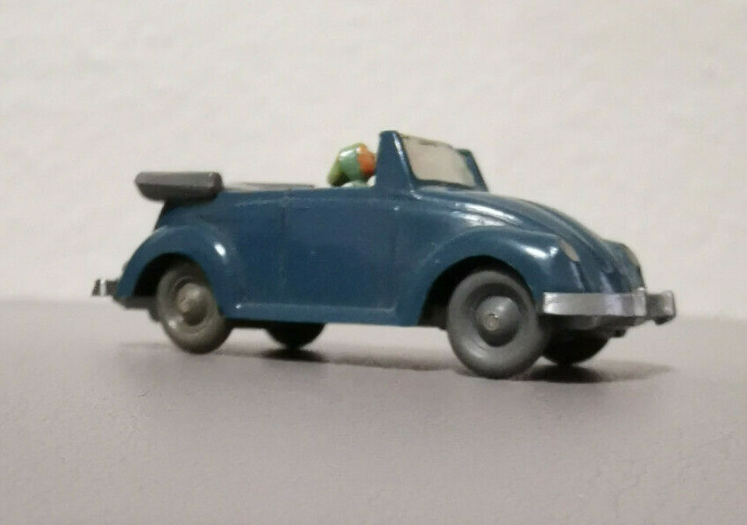 WIKING Auto VW Käfer Cabrio Blau ohne OVP | eBay.de