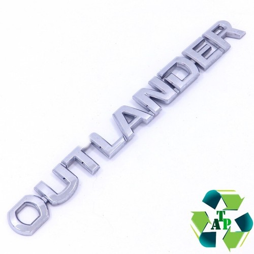 Mitsubishi 14-20 Outlander 18-22 PHEV Liftgate Trunk Emblem Nameplate ...