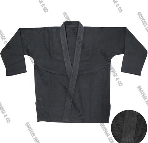 Black Brazilian jiu jitsu Gi Blank with high quality Pearl weave fabric ...