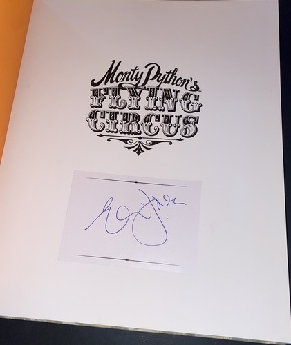 Eric Idle Signed Book Monty Python’s Flying Circus | eBay