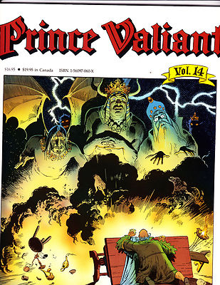 Prince Valiant Vol 14-1991-Strip Reprints Soft Cover-"Sword/Sorcery ...