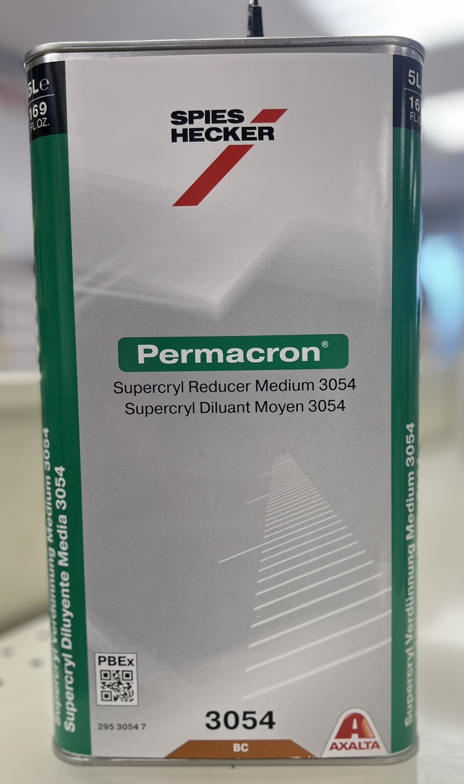 5 LITER SPIES HECKER PERMACRON 3054 SUPERCRYL MEDIUM REDUCER | eBay