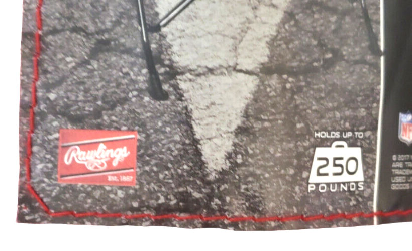 Houston Texans NFL Rawlings Game Day Elite Foldable Tailgate Chair Blue ...