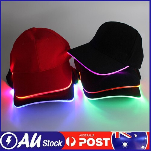 Light Up Hat LED Cap LED Glow Baseball Hat for Music Festival Party ...