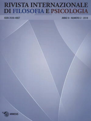 Rivista internazionale di filosofia e psicologia (2018). Vol. 2 - AA.VV ...