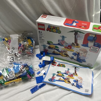 LEGO Super Mario: Dorrie’s Beachfront Expansion Set (71398 ...