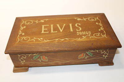 Vintage Elvis Music Box includes 8 Elvis Love Songs | eBay