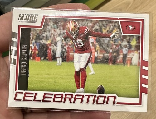 2022 SCORE FOOTBALL 49ERS DEEBO SAMUEL CELEBRATION INSERT #C-DS | eBay