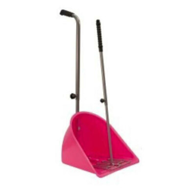 Pooper Scooper + Manure Rake Adjustable Handle Dog Horse Stable Poop ...