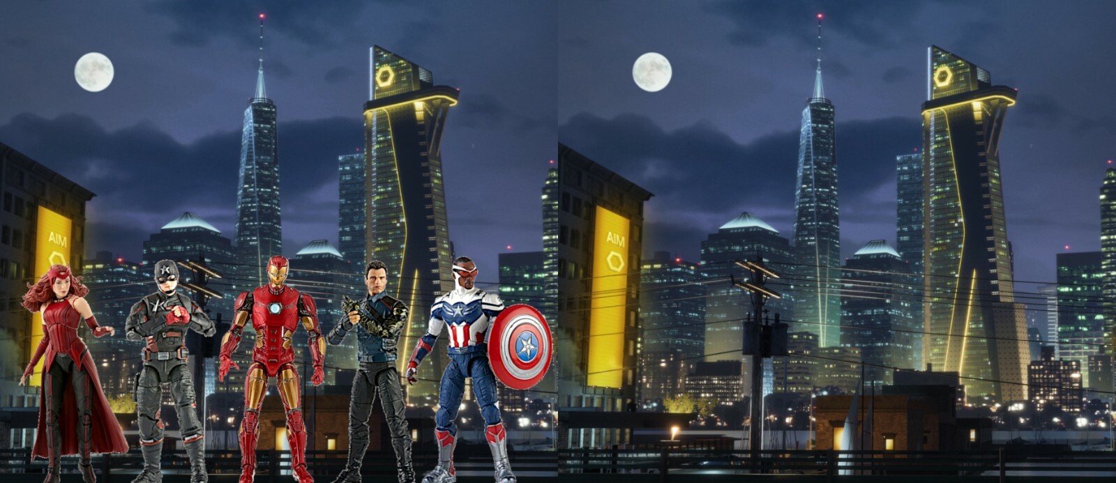 6" MCU Marvel Legends Series Iron Man Avengers Retro Figure Diorama ...