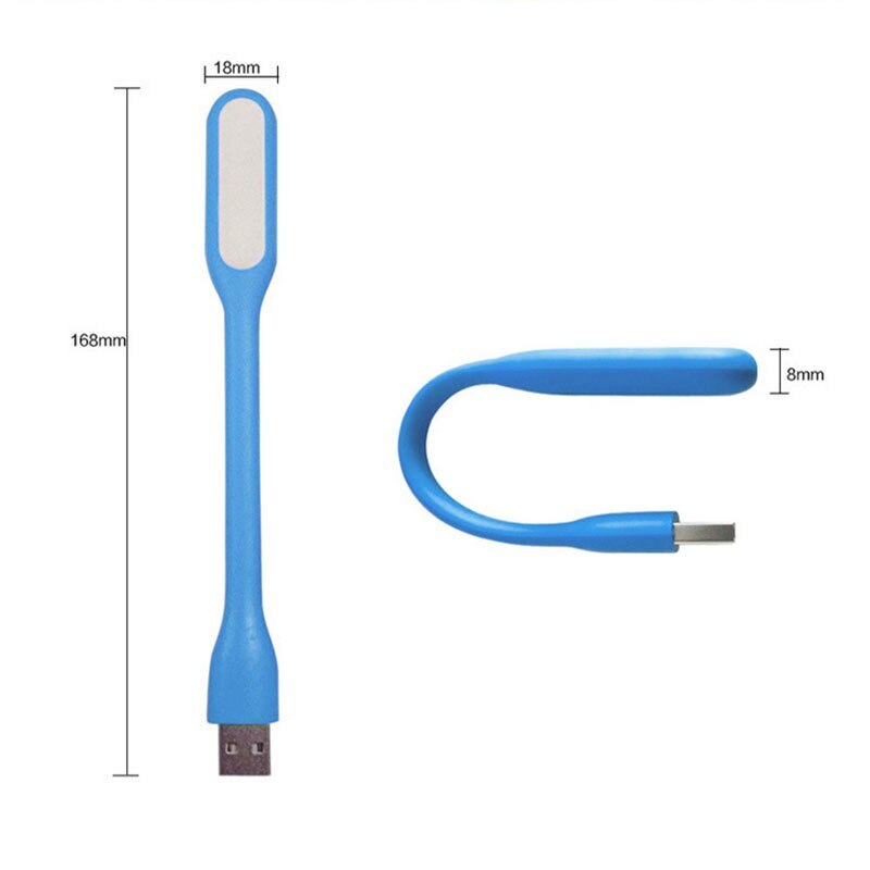 Mini 20x Portable USB 5V LED Reading Lamp Book Night Light Foldable ...