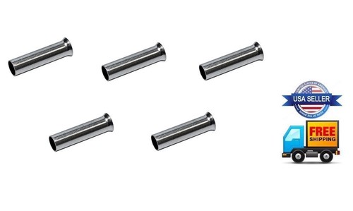 5pcs 8 Gauge Non-Insulated Wire Ferrule Amplifier Power Grnd 8 AWG Amp ...