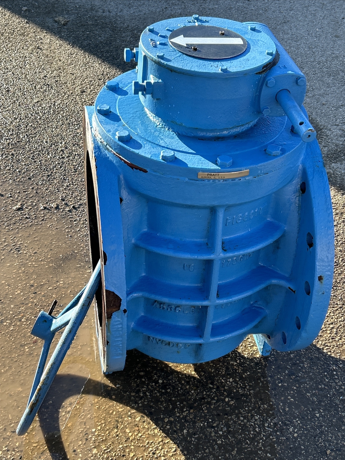 16” Flanged Plug Valve Pratt Aurora IL 400M PN 16, Fig 601, 175 CWP w ...