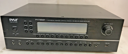 Pyle 7.1-Channel Hi-Fi Bluetooth Stereo Amplifier 2000 Watt - Black ...