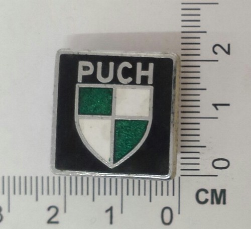 Rare Puch Vintage Motorcycle Enamel Pin Badge, square | eBay UK
