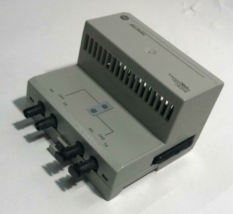 ALLEN BRADLEY 1786-RPFM CONTROL NET FIBER MODULE RING MEDIUM REPEATER ...