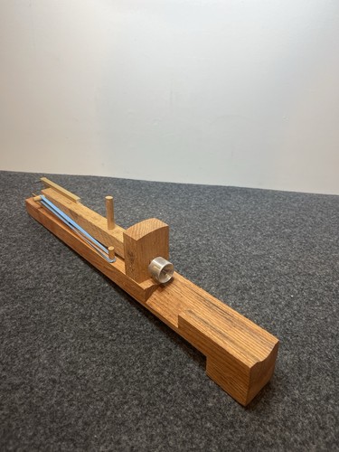 Vintage Wooden Inertia Impact Tool Sliding Block Mechanical Device ...