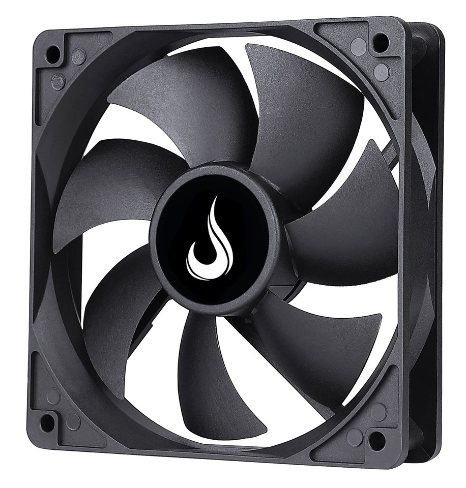 120mm PC Case Fan Black 4.7" Cooling Cooler Molex Connector Desktop ...