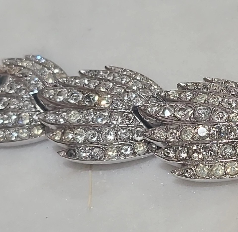 TRIFARI 'Alfred Philippe' 'Starflight Fireworks' Diamante Necklace and ...