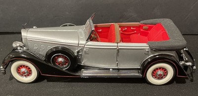 Franklin Mint 1934 Packard, Silver & Black, 1/24 Limited Edition 4756 ...