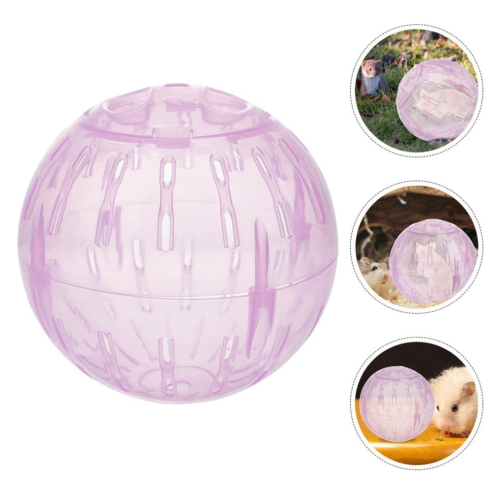 Running Hamster Wheel Rolling Ball Cage Rat Exercise Balls Accessories ...
