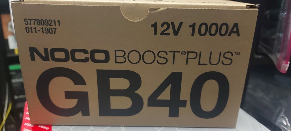 NOCO Boost GB40: 1000A UltraSafe Jump Starter – 12V Lithium Battery ...