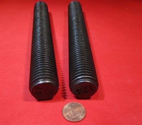 4140 Steel Threaded Studs, Grade B7, RH, 1"-8 x 8.0" Length, 2 Units | eBay