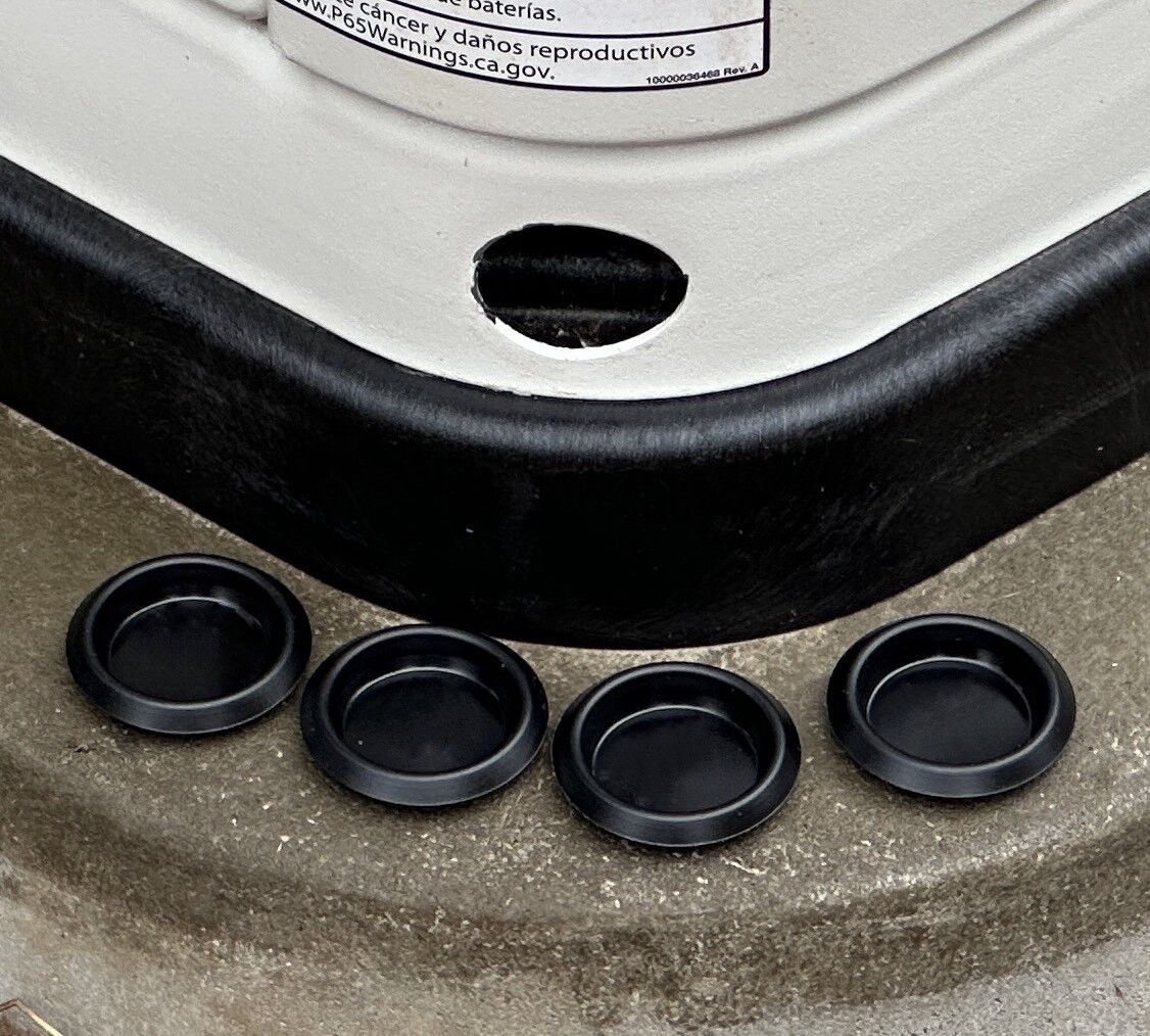 Generac Generator Base Hole Plugs / Covers Set of 4 Made in USA ...